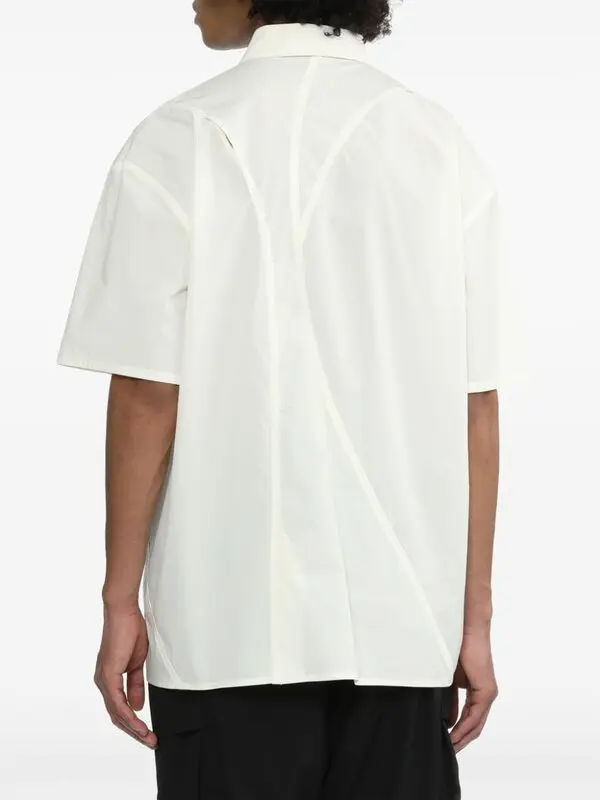 POST ARCHIVE FACTION Patchwork Shortsleeved Shirt
