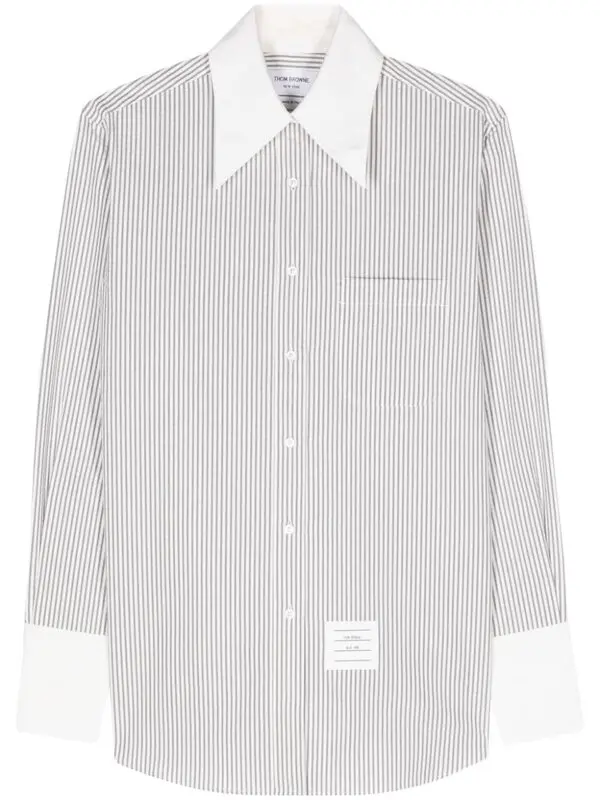 Thom Browne Striped Cotton Shirt