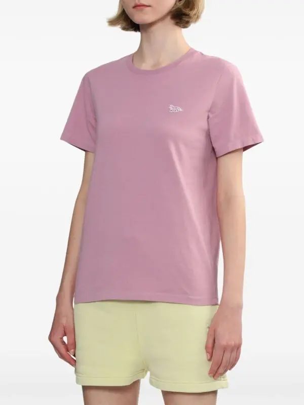 Maison Kitsuné Logo-appliqué T-shirt