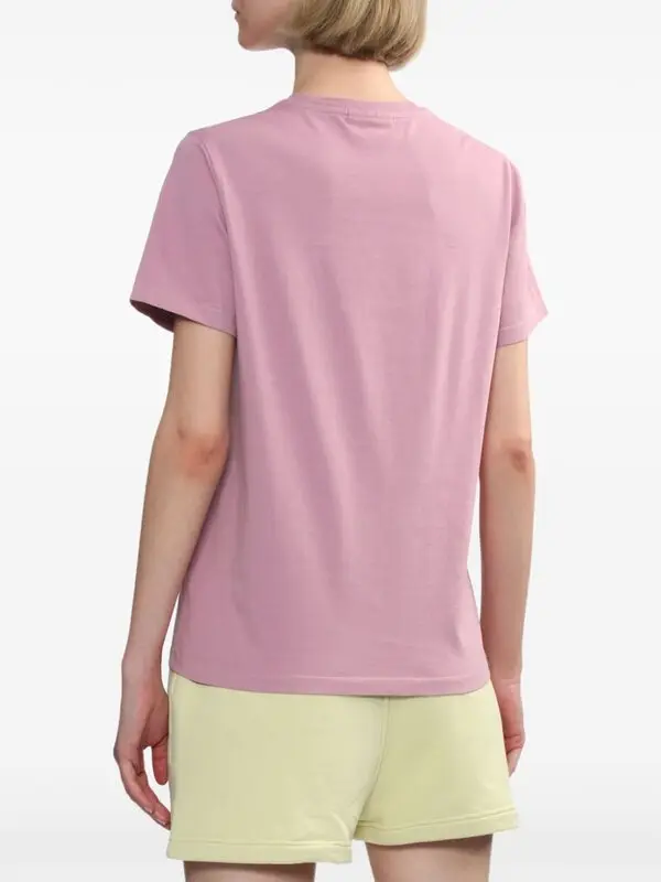 Maison Kitsuné Logo-appliqué T-shirt