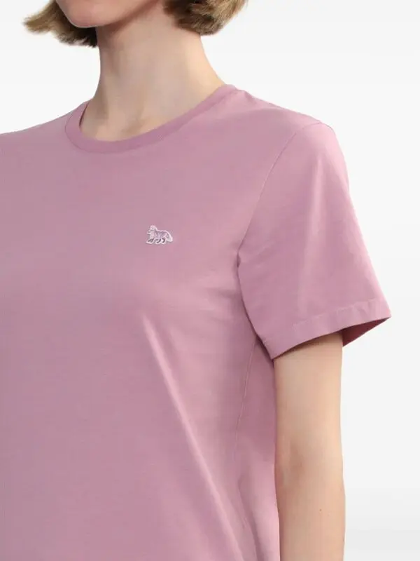 Maison Kitsuné Logo-appliqué T-shirt