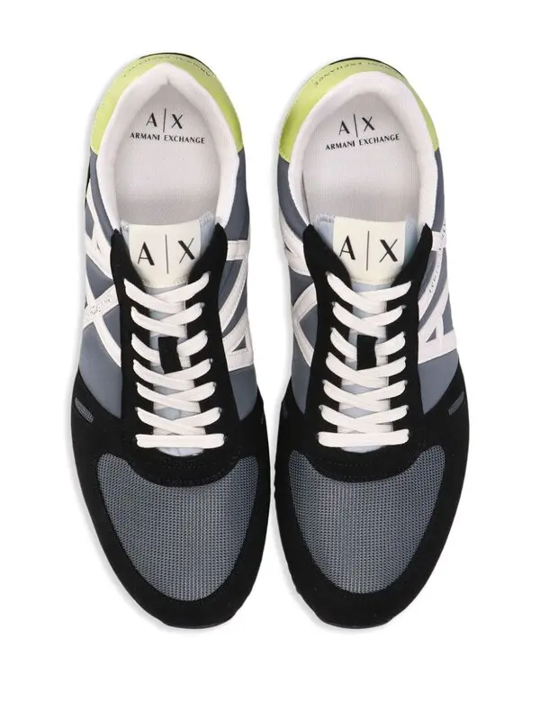 Armani Exchange Panelled Sneakers