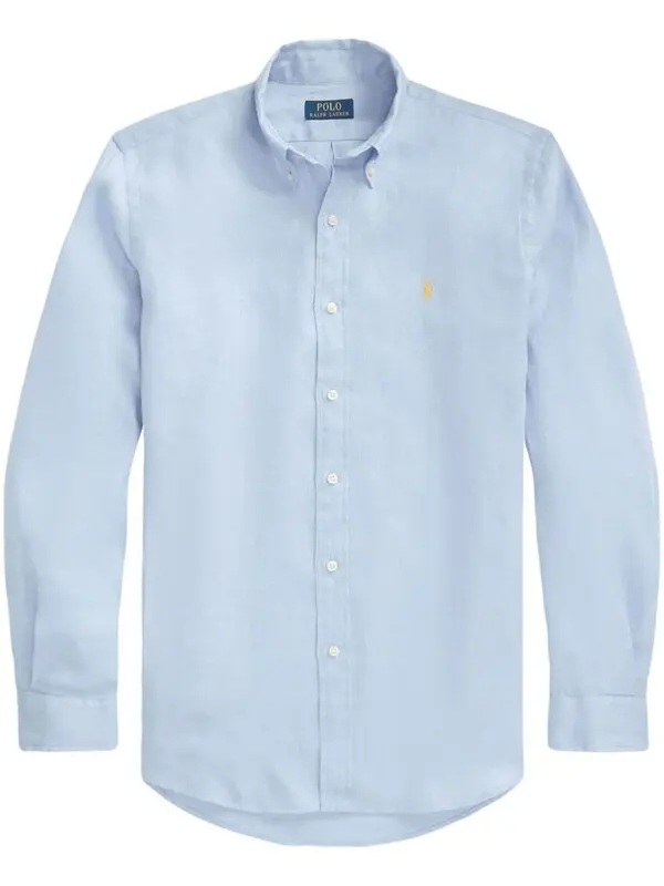 Polo Ralph Lauren Polo Pony Linen Shirt - Blue