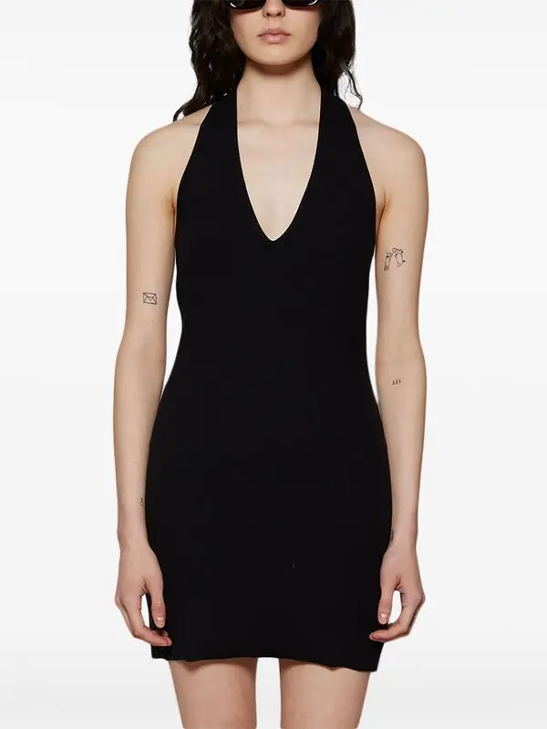Eterne Halterneck Mini Dress