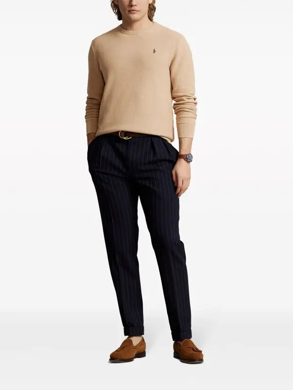 Polo Ralph Lauren Pony-embroidered Jumper - Neutrals