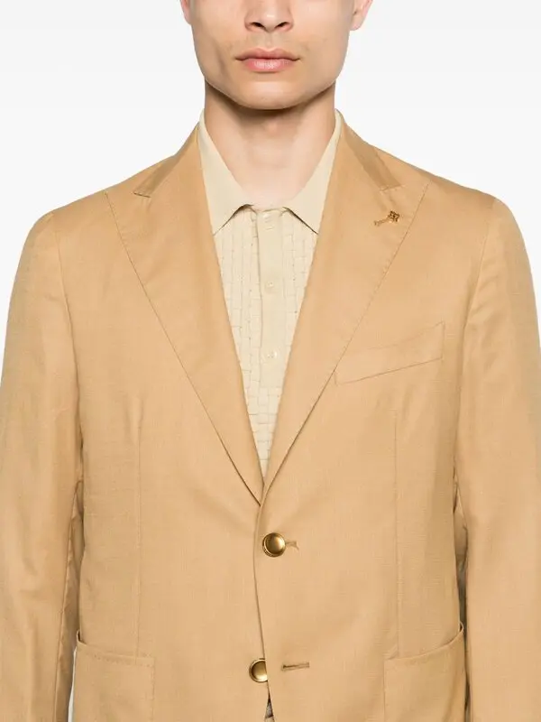 Tagliatore Peak-lapels Single-breasted Blazer