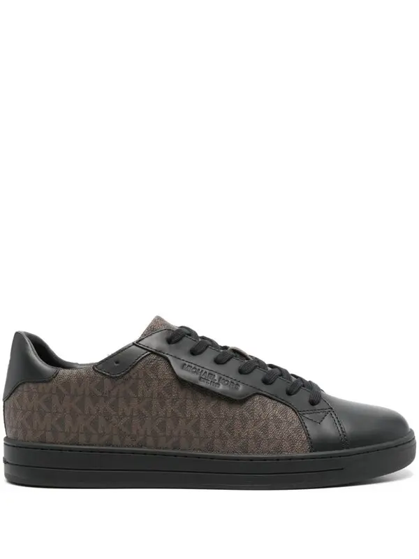 Michael Kors Keating Monogram-pattern Sneakers - Brown