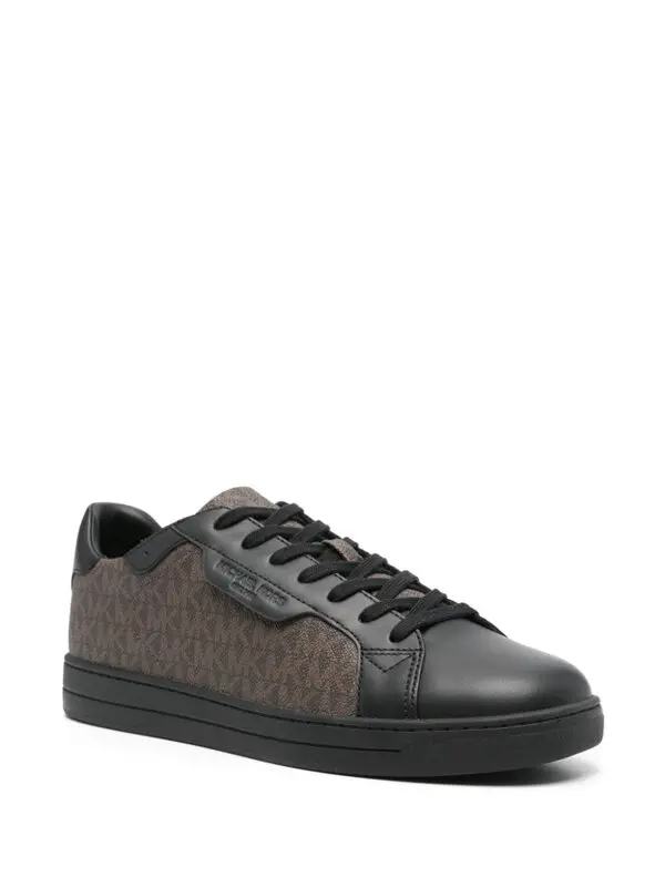 Michael Kors Keating Monogram-pattern Sneakers - Brown