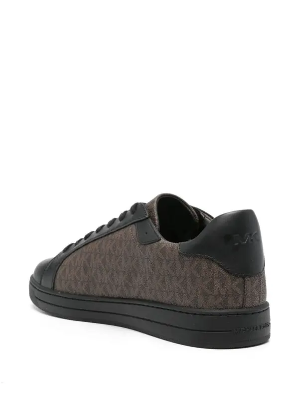 Michael Kors Keating Monogram-pattern Sneakers - Brown
