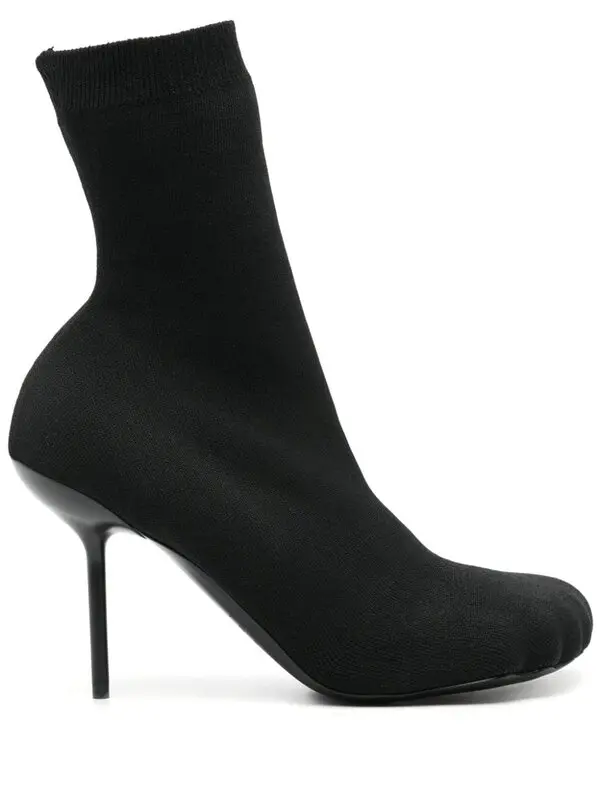 Balenciaga 100mm Knitted Ankle Boots