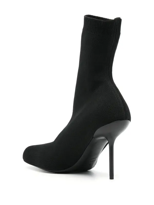 Balenciaga 100mm Knitted Ankle Boots