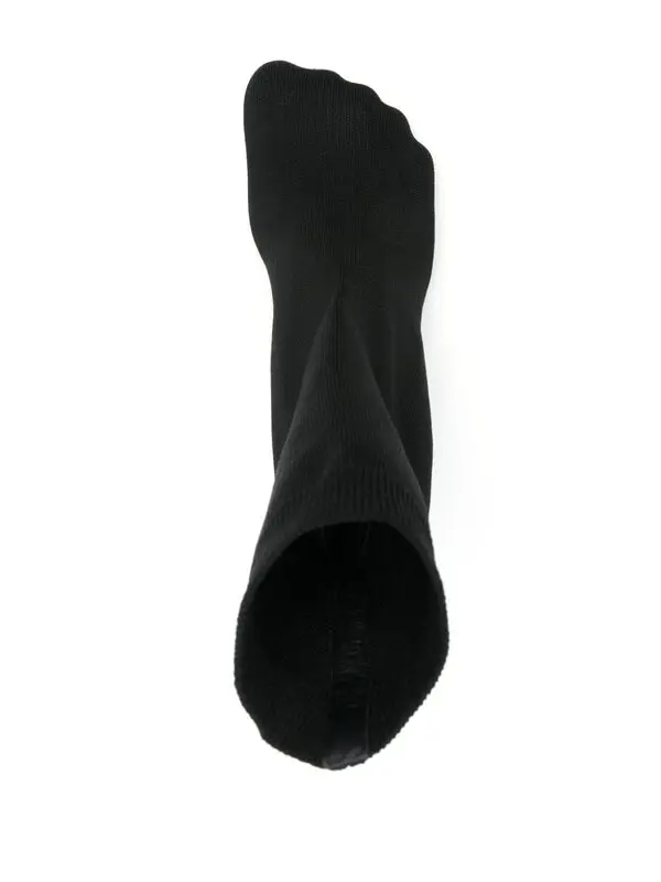 Balenciaga 100mm Knitted Ankle Boots