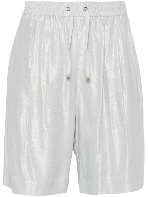 Herno Pleat-detail Shorts