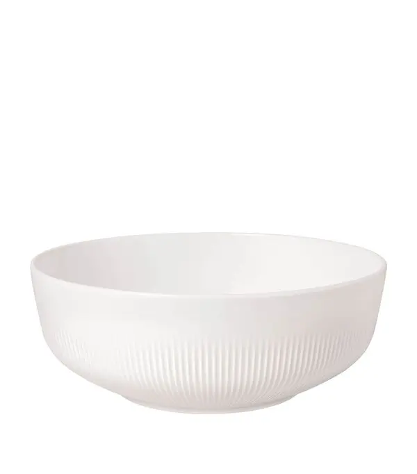 VILLEROY & BOCH Porcelain Afina Salad Bowl - White