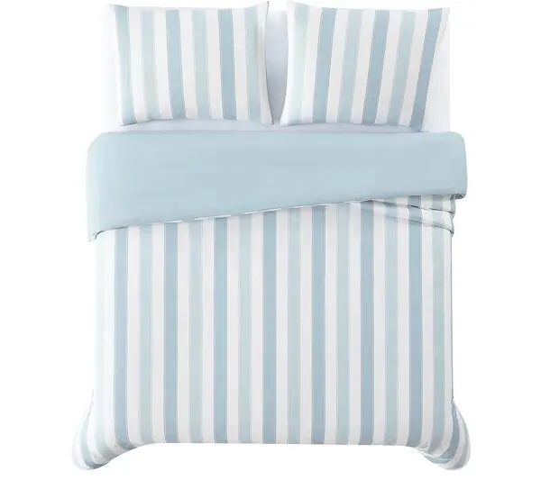 TRULY SOFT Aiden Stripe Full/queen 3 Piece Comf Orter Set