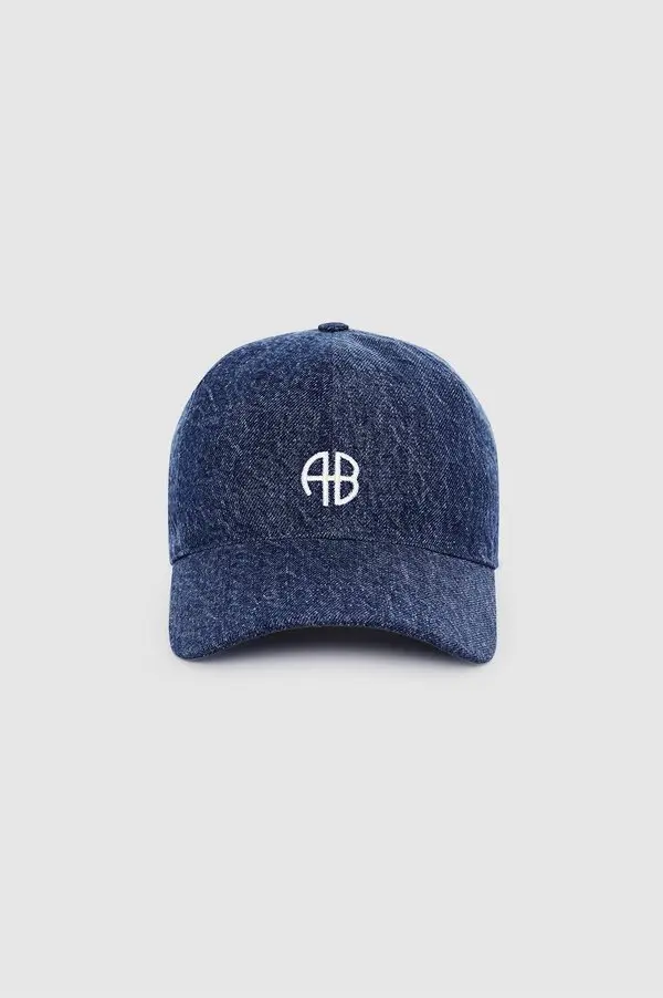ANINE BING Jeremy Baseball Cap - Clean Indigo