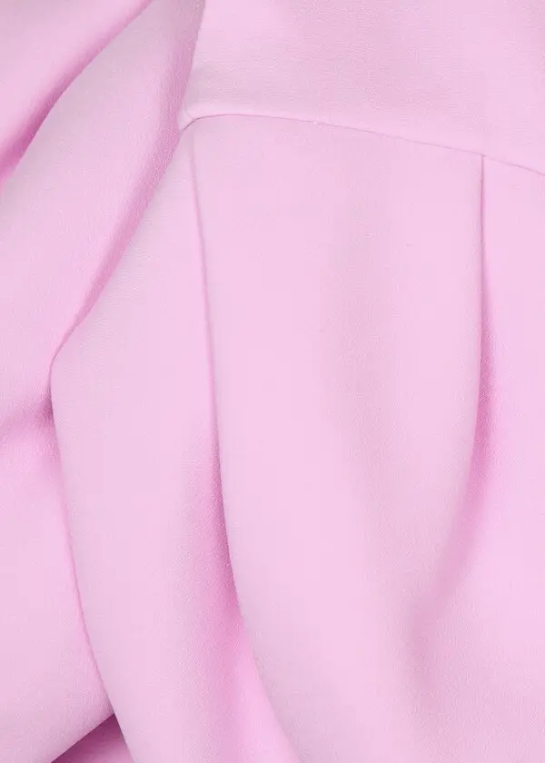 Solace London Lora Crepe Midi Dress