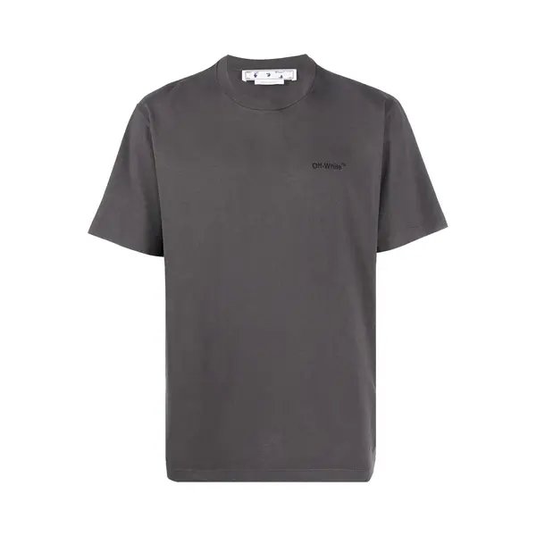 Off-White Diag Tab Vintage Slim Short-sleeve Tee - Black