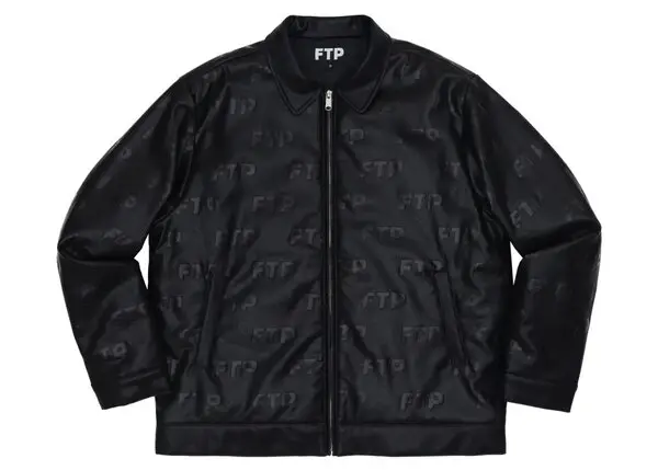 FTP Allover Faux Leather Jacket