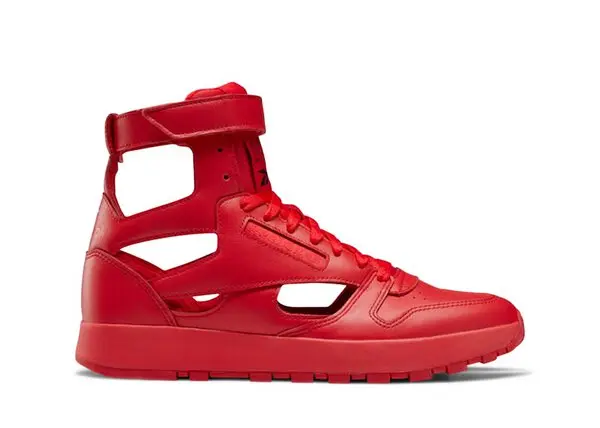 REEBOK Classic Leather Tabi High Maison Margiela Sneakers - Vector Red/cloud White/black