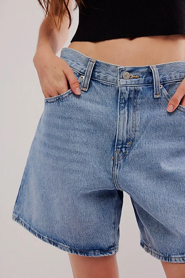 LEVI'S High Baggy Denim Shorts - Far And Wide