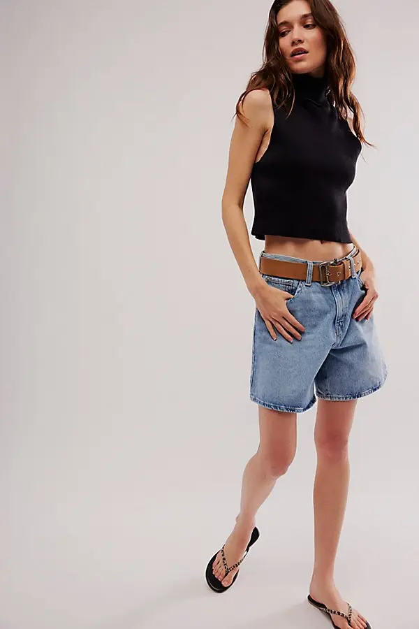 LEVI'S High Baggy Denim Shorts - Far And Wide