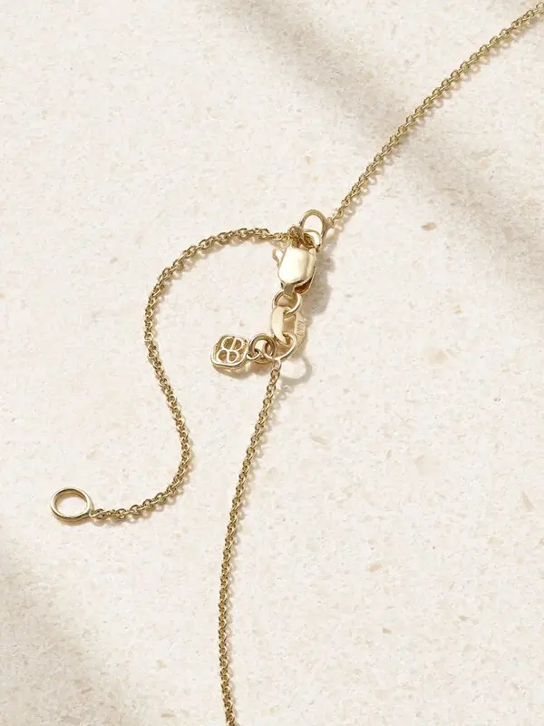SYDNEY EVAN Hermit Crab Diamond Pendant Necklace