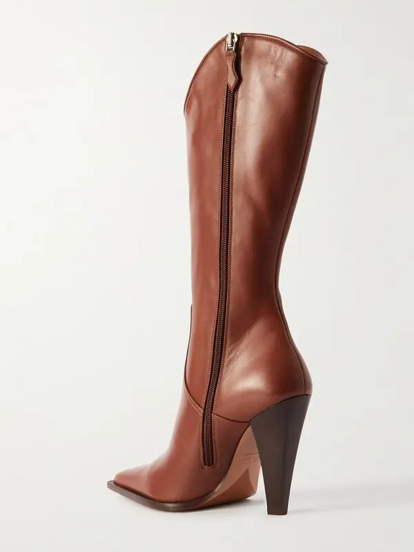 Paris Texas Nadia Lee Cohen Leather Boots - Brown