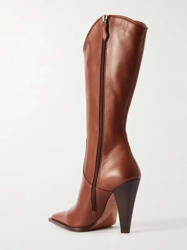 Paris Texas Nadia Lee Cohen Leather Boots - Brown