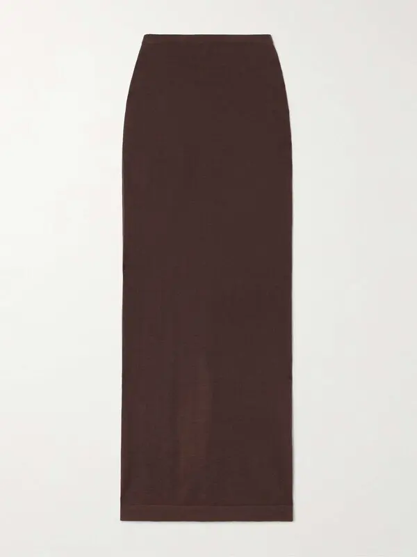 Eterne Emma Cashmere Maxi Skirt