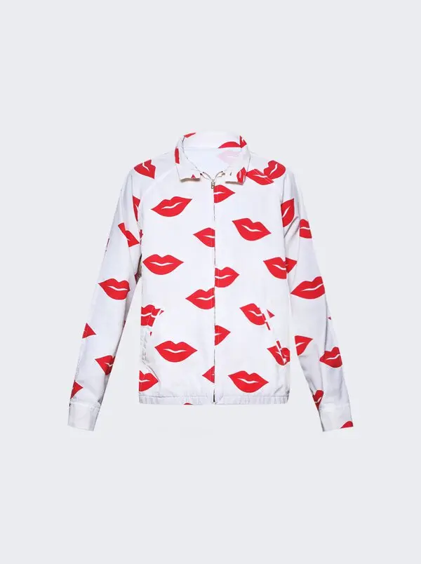 SAINT MXXXXXX Printed Cotton Jacket - White