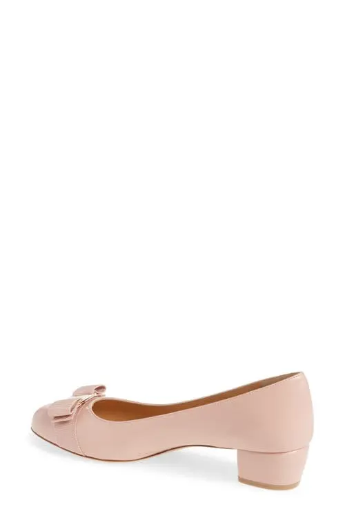 FERRAGAMO Vara Soft Pump - Rose