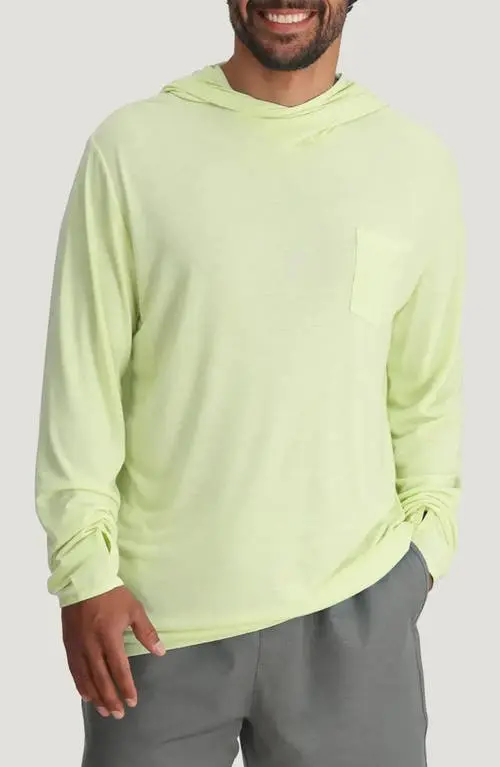 FREE FLY Lightweight Upf 20+ Hoodie - Lime