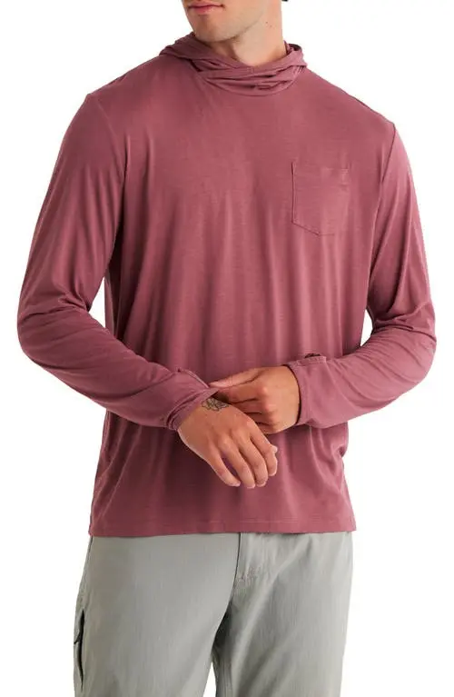 FREE FLY Lightweight Upf 20+ Hoodie - Plum