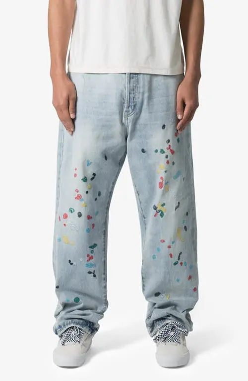 Mnml Ultra Baggy Paint Stitched Jeans