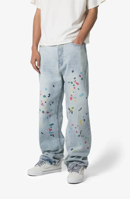 Mnml Ultra Baggy Paint Stitched Jeans