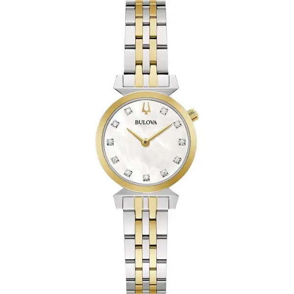 Bulova Regatta Diamond Bracelet Watch - Two-tone