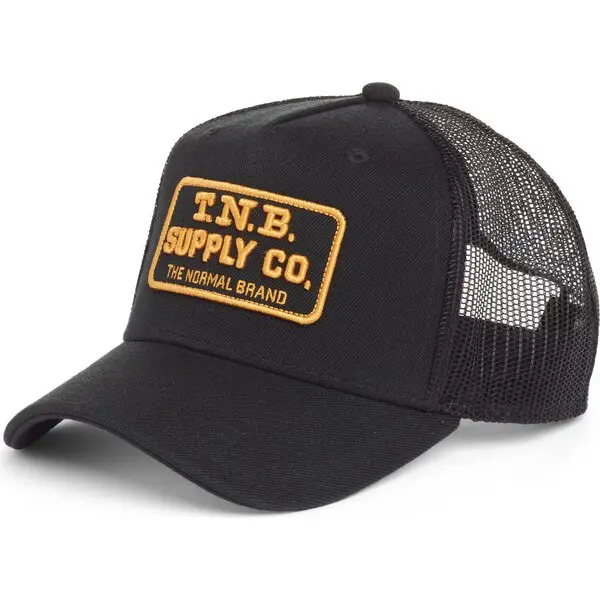 THE NORMAL BRAND Supply Co. Trucker Hat - Black