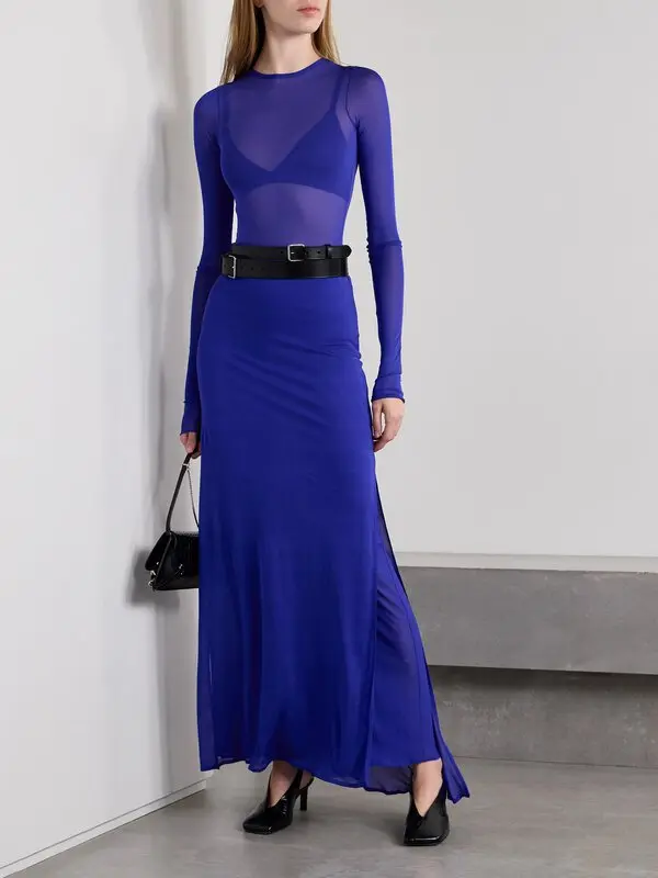 ANN DEMEULEMEESTER Bien Jersey Bodysuit