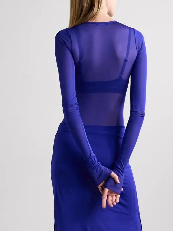ANN DEMEULEMEESTER Bien Jersey Bodysuit