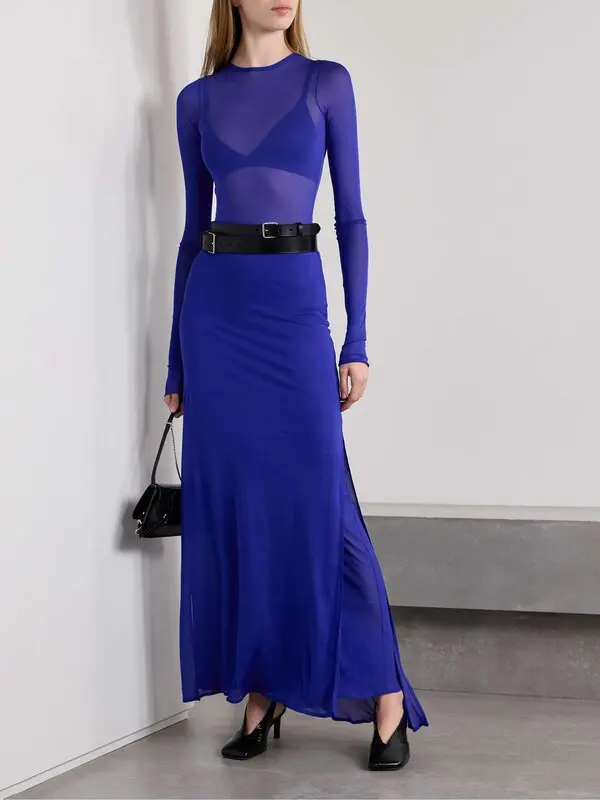 ANN DEMEULEMEESTER Bien Jersey Bodysuit