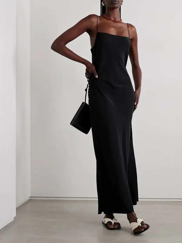 Matteau Organic Silk Maxi Dress