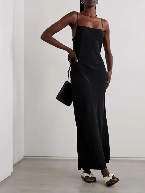 Matteau Organic Silk Maxi Dress