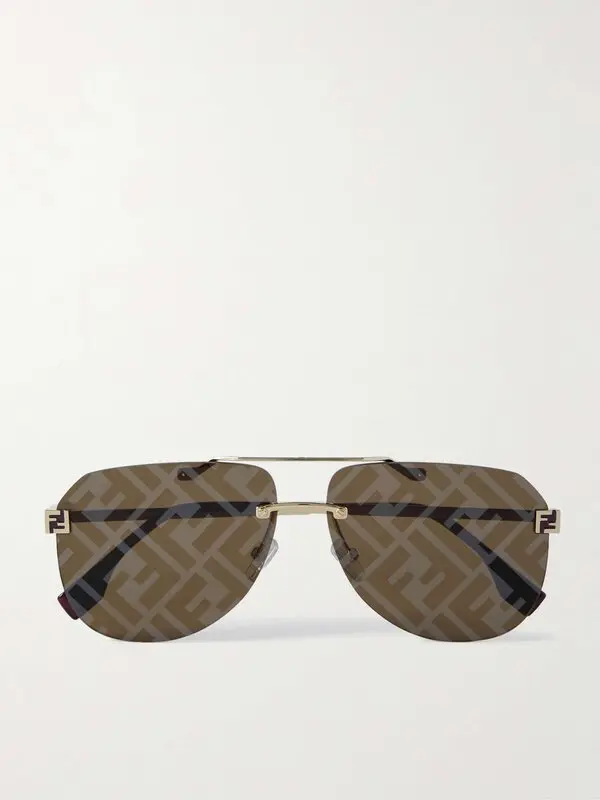 Fendi Sky Aviator-style Sunglasses
