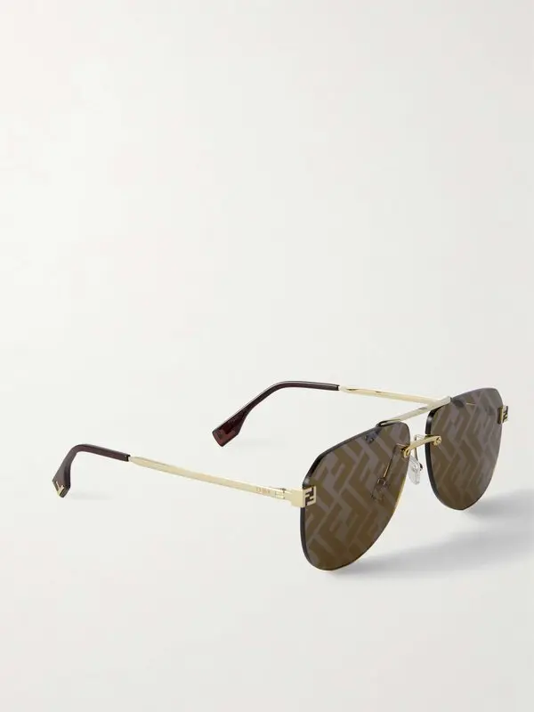Fendi Sky Aviator-style Sunglasses