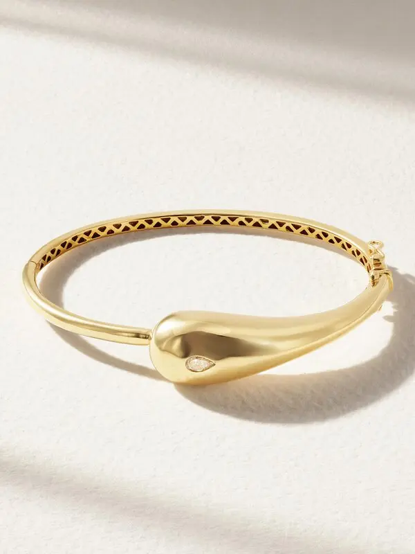 Mateo Droplet Diamond 14k Bracelet