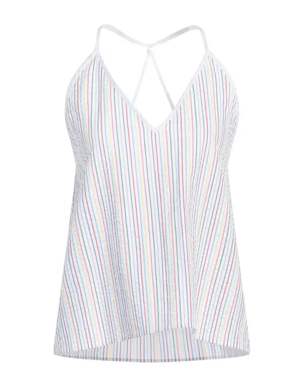 Sundek Striped Seersucker Top