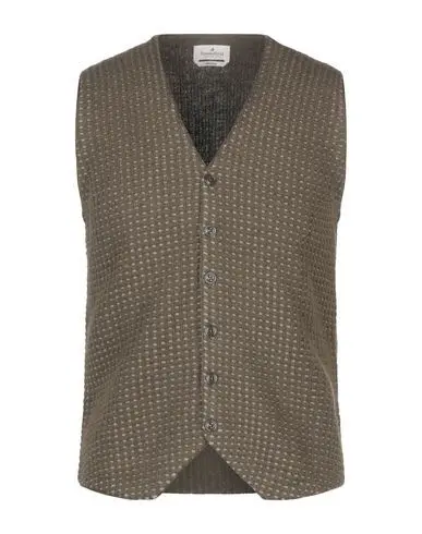 BROOKSFIELD Sleeveless Cardigan - Military Green