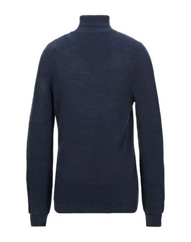BROOKSFIELD Turtleneck Knit Top - Blue