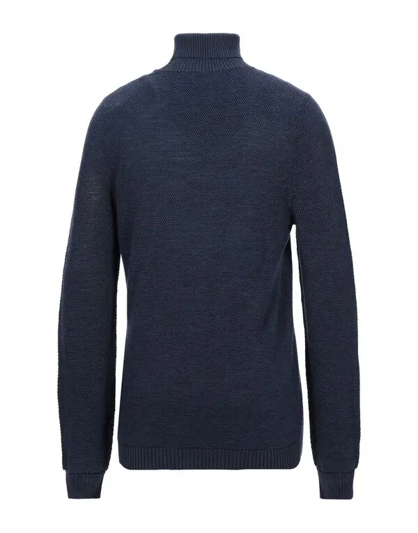 BROOKSFIELD Turtleneck Knit Top - Blue